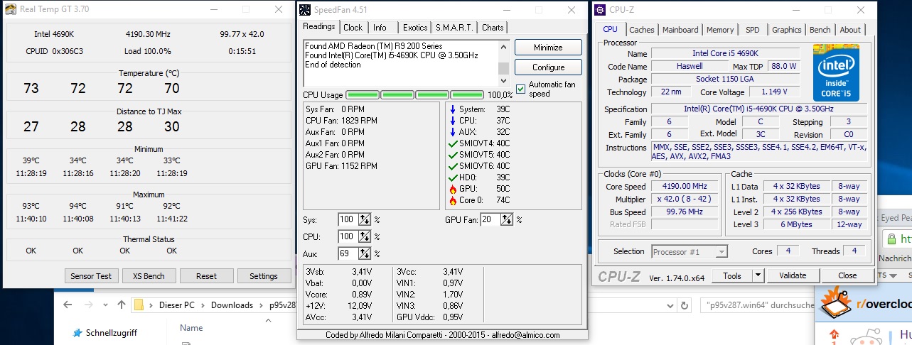 Huge difference between core temp. and CPU temp. i5 4690k : r/overclocking
