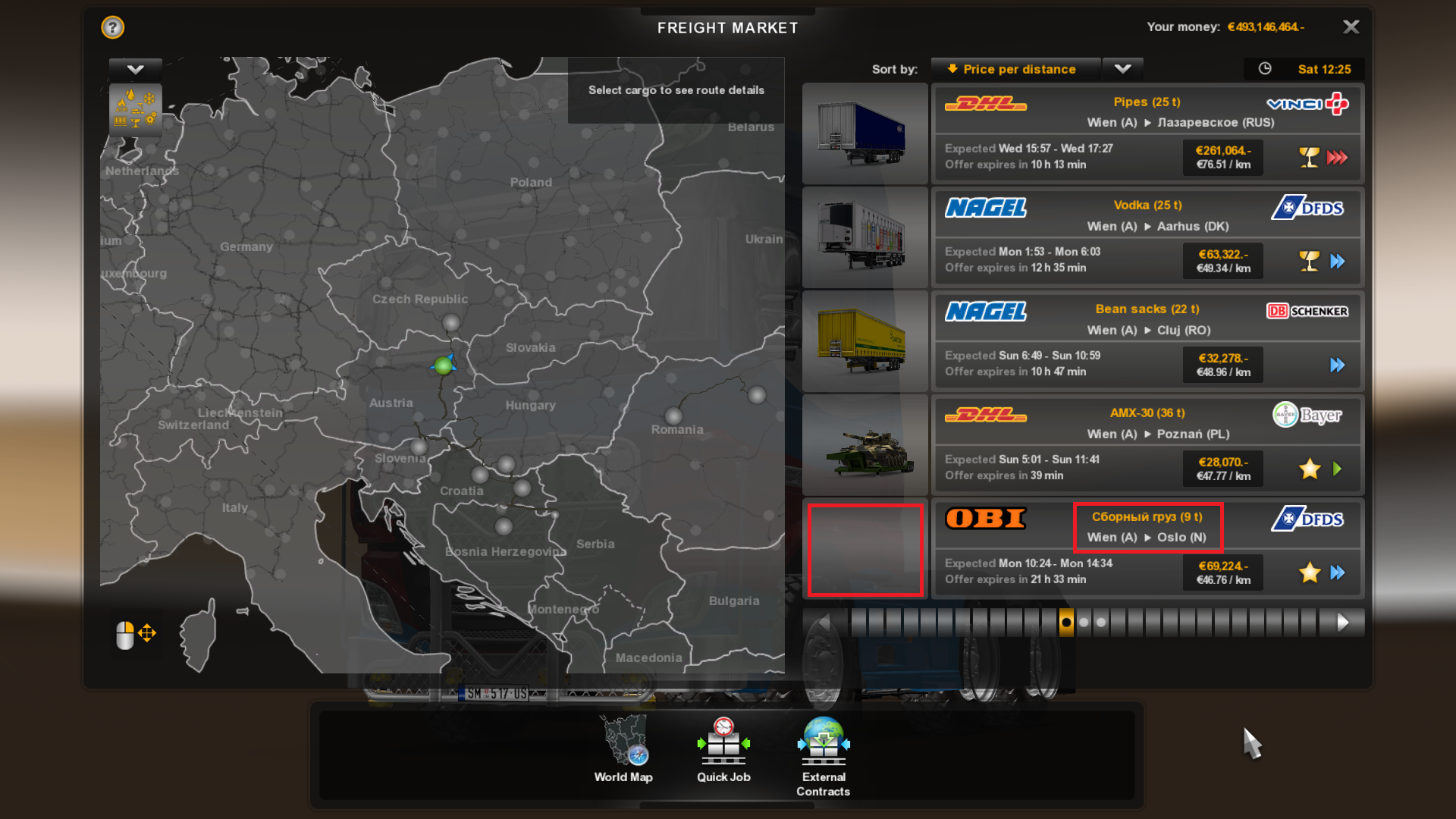 Freight Market problems - SCS Software