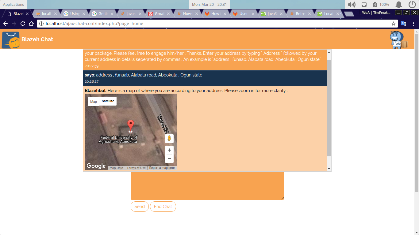 Github Sayopaulajax Chat A Simple Realtime Chat System Built Using The Slim Framework It