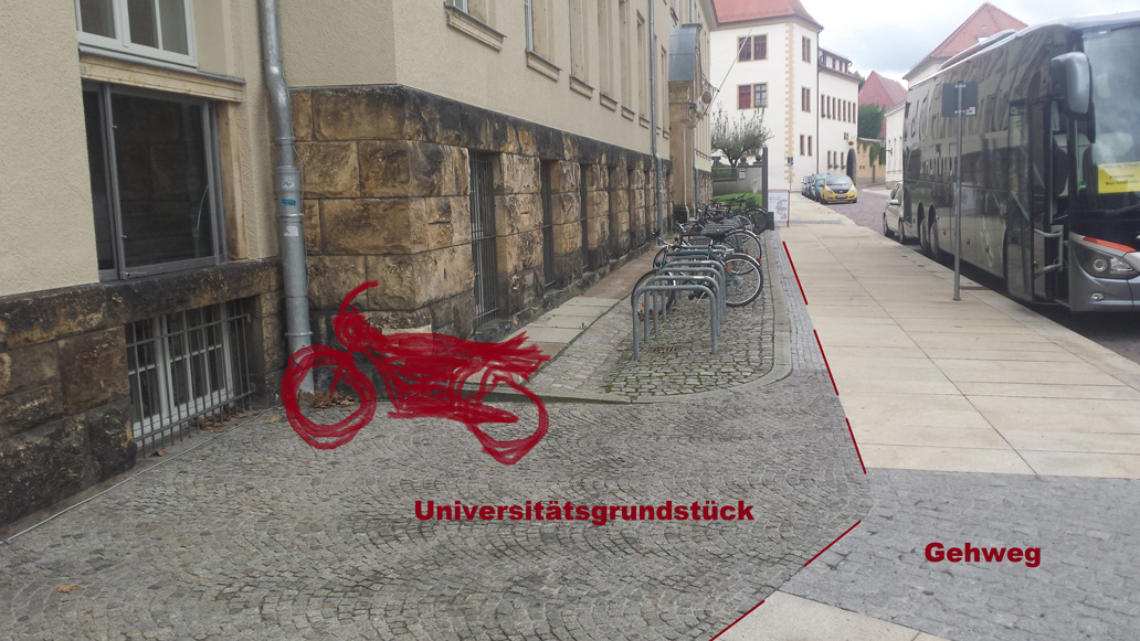 Erstaunlich Parken Auf Gehweg Strafe Bild