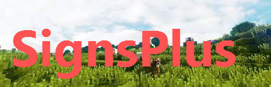 SignsPlus [DISCONTINUED] | SpigotMC - High Performance Minecraft