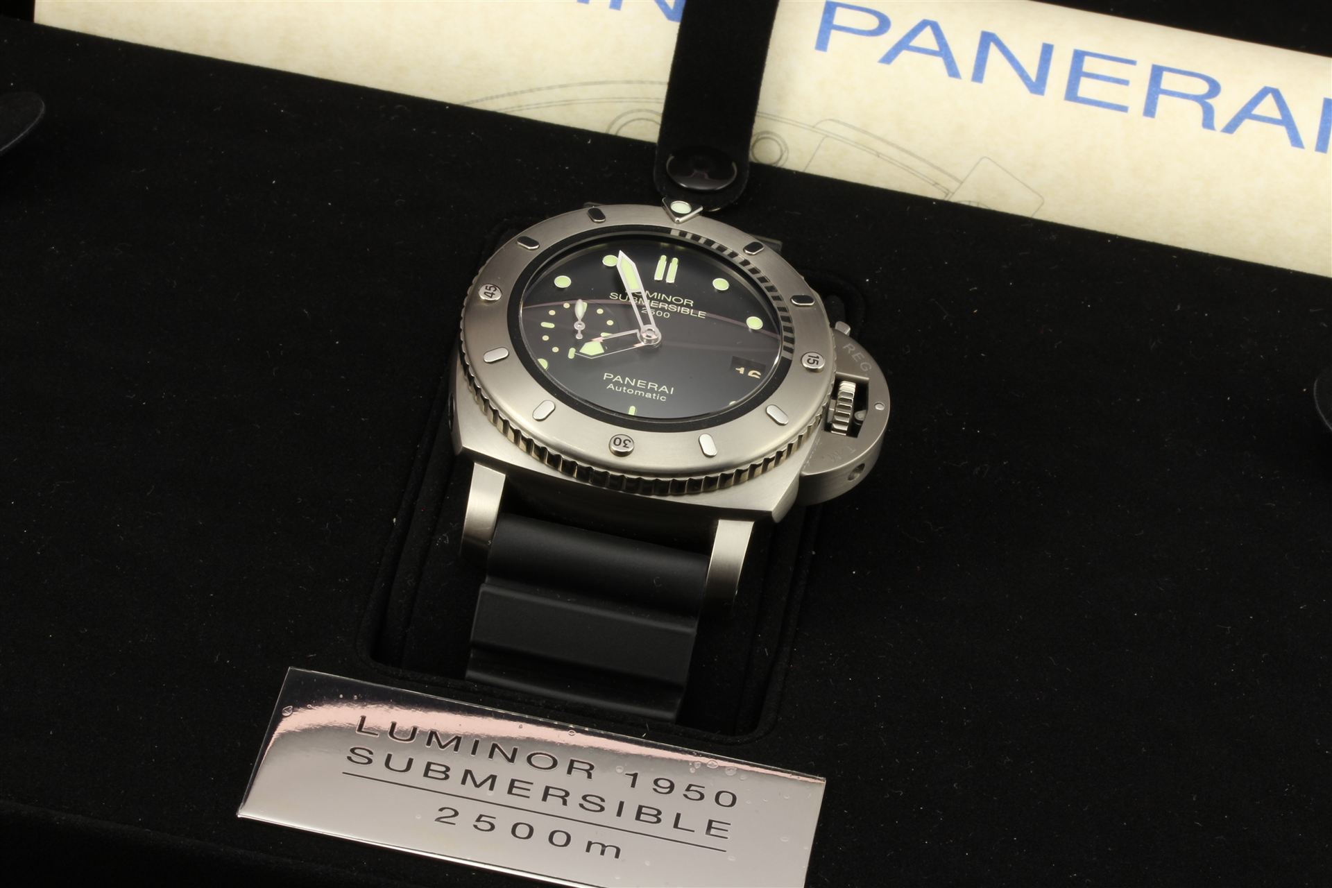 Panerai Submersible PAM 364 Limited Special Edition Titan 2500m ...