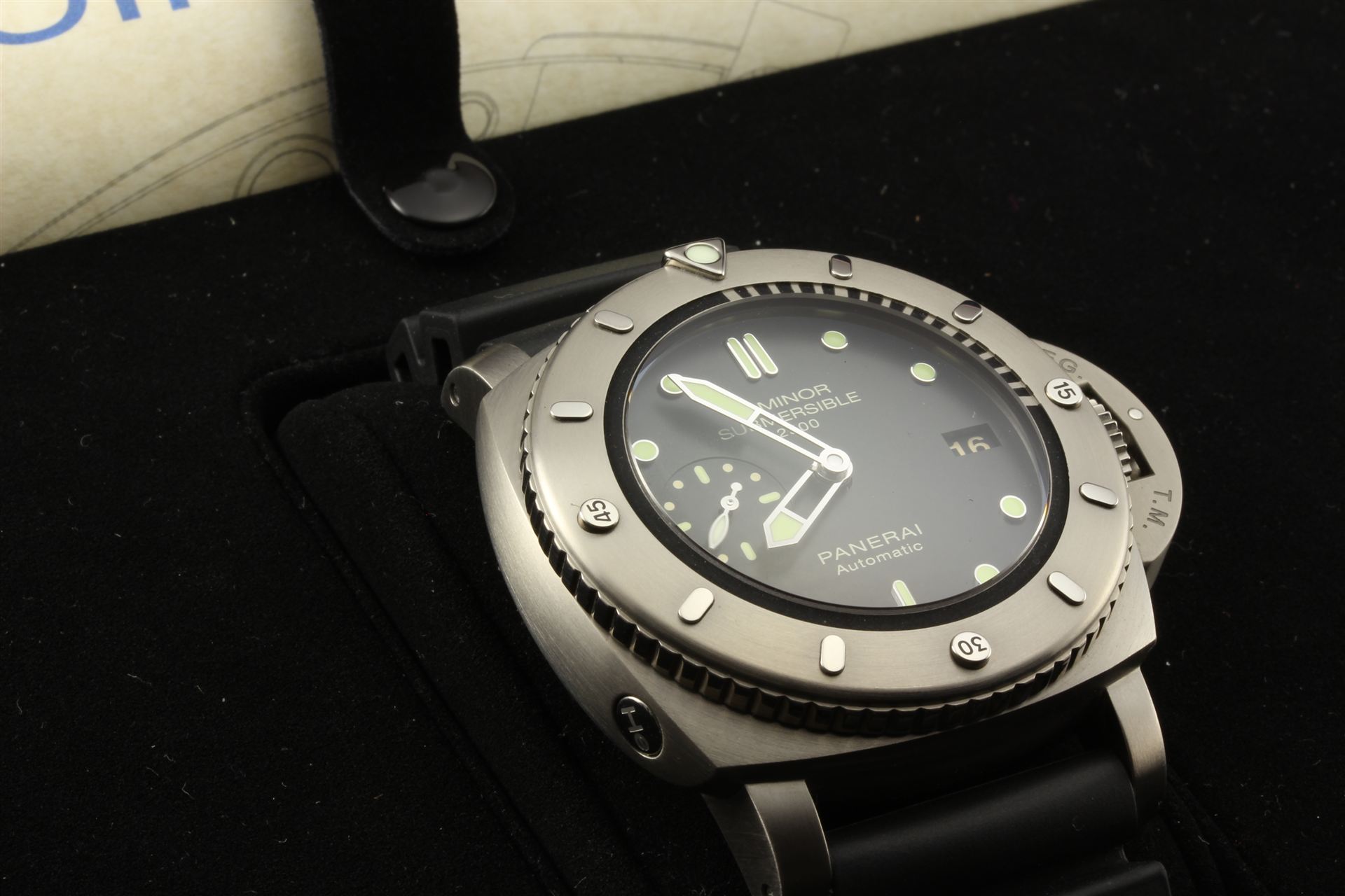 Panerai Submersible PAM 364 Limited Special Edition Titan 2500m ...
