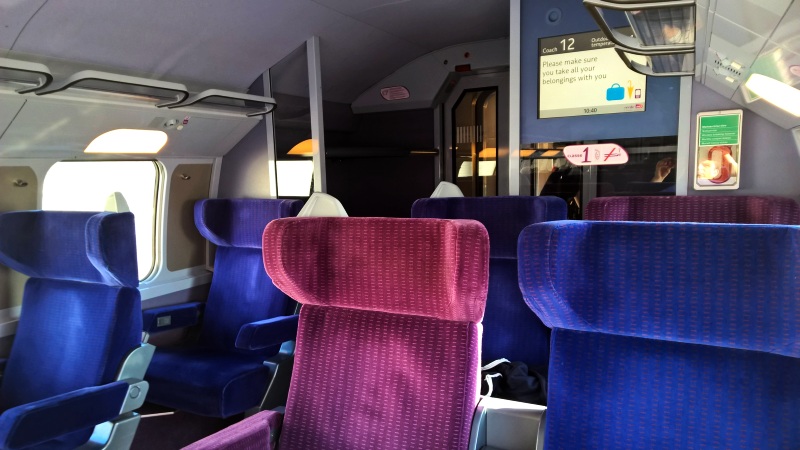 First Class Barcelona - Paris (not by plane, but TGV High Speed Train ...