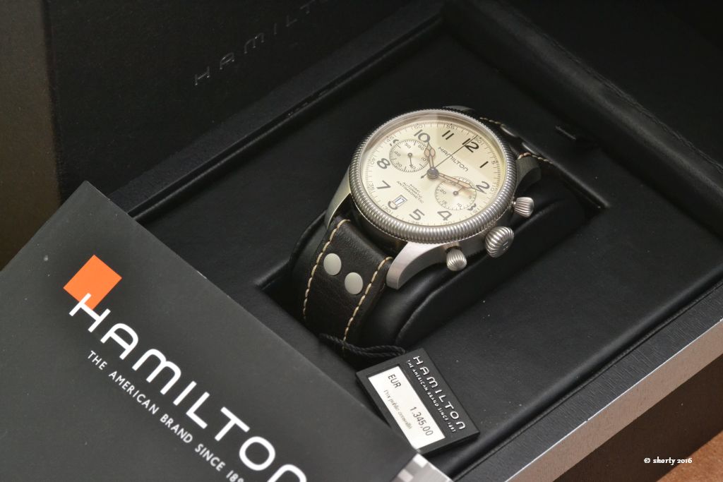 [Erledigt] - HAMILTON Khaki Chronograph Caliber H31 Harrison Ford