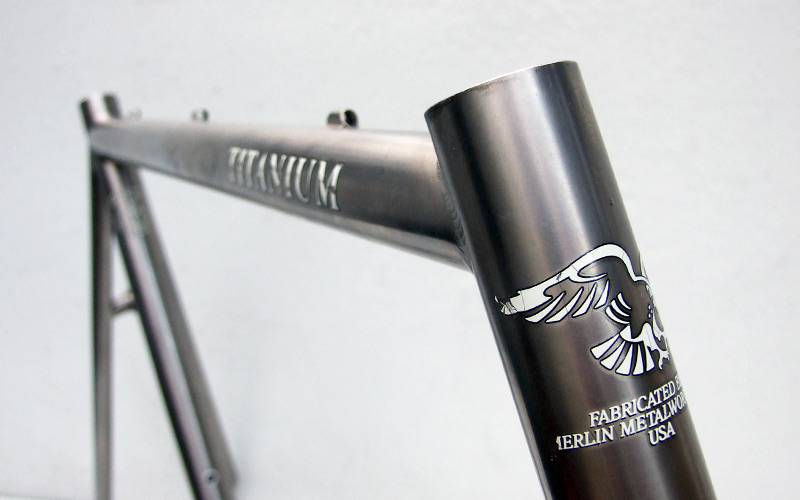 1992 MERLIN TITANIUM RACE FRAME SIZE 56 – SOLD AND SHIPPED | Retrobike