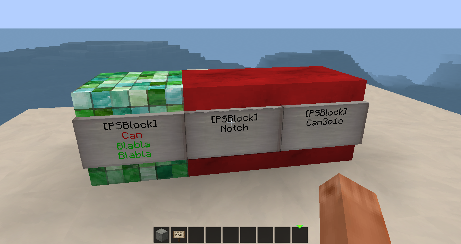 PlayerStatusBlock | SpigotMC - High Performance Minecraft