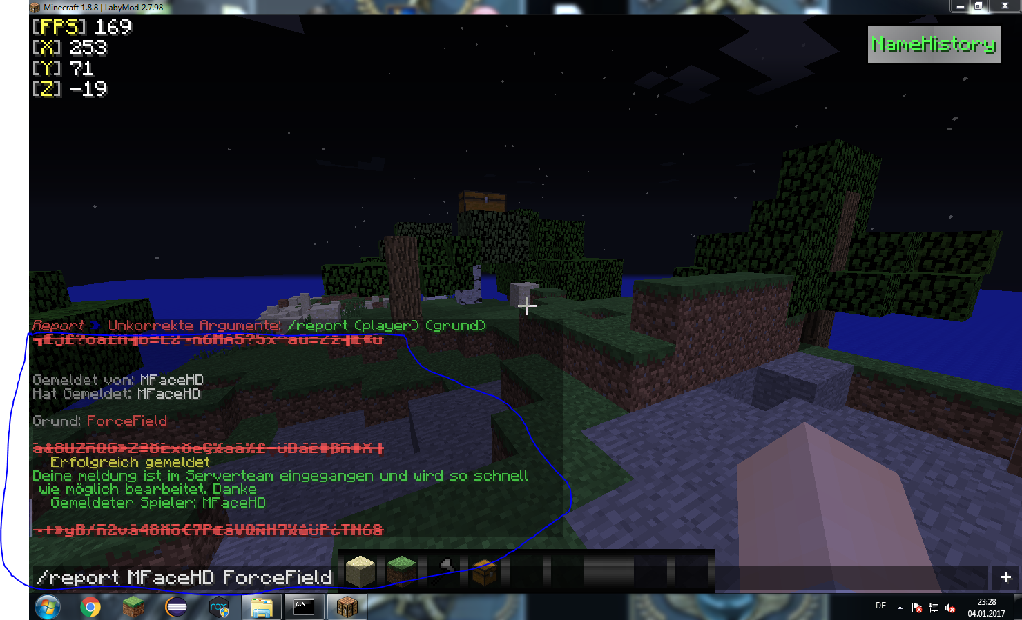 ♣ Report Player ♣ UPDATE SOON!! | SpigotMC - High Performance Minecraft