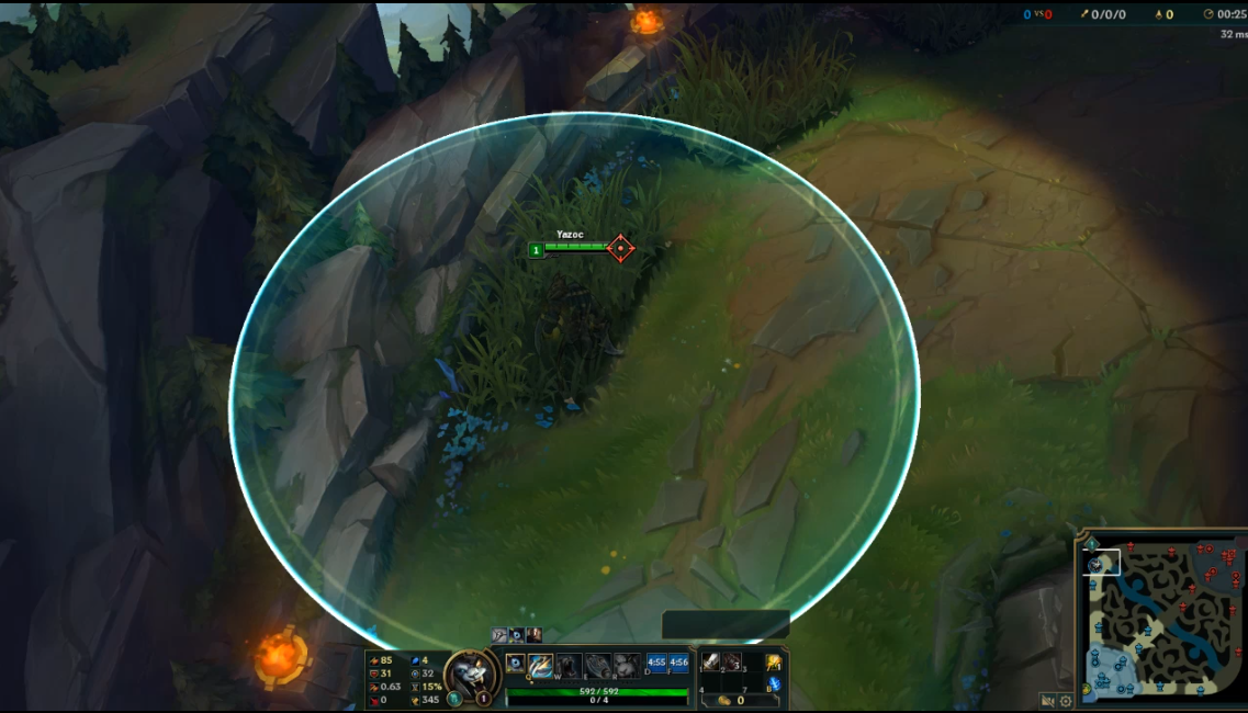 Rengar´s leap indicator is now to small : r/Rengarmains