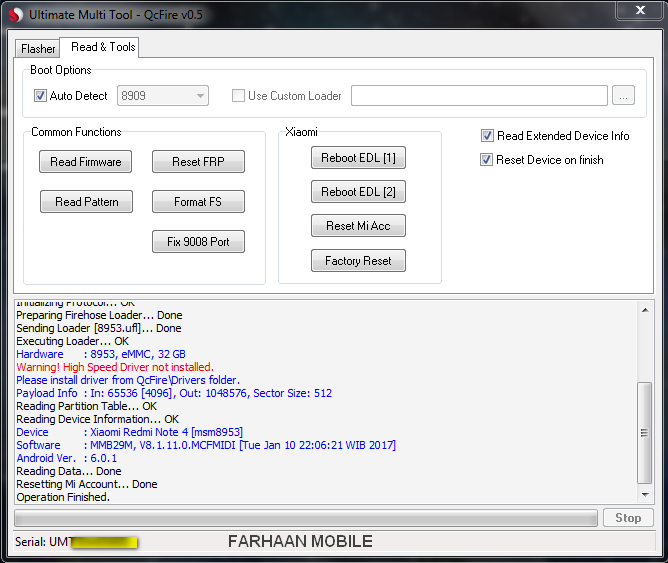 Redmi mi note 4 mi account reset done by umt - GSM-Forum