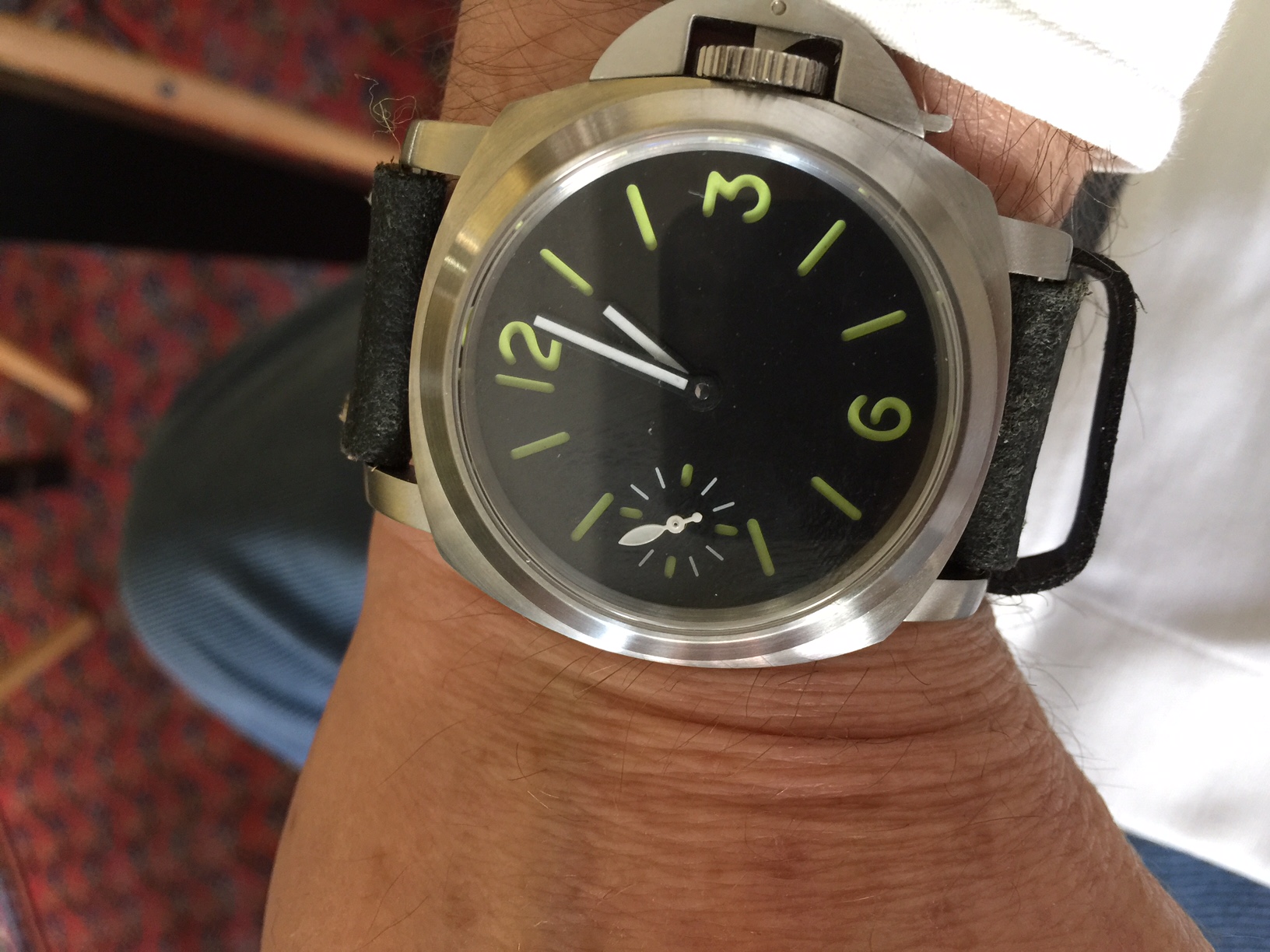 [Erledigt] - Custom Made Uhr im Kampfschwimmer Design Sandwich Dial