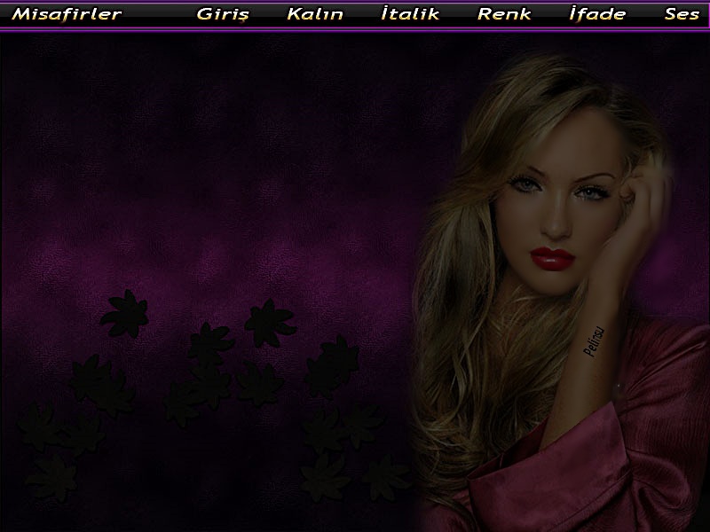 PelinSu* Flatcast Radyo Temalar mor tema | NisanBoard Flatcast Radyo ...