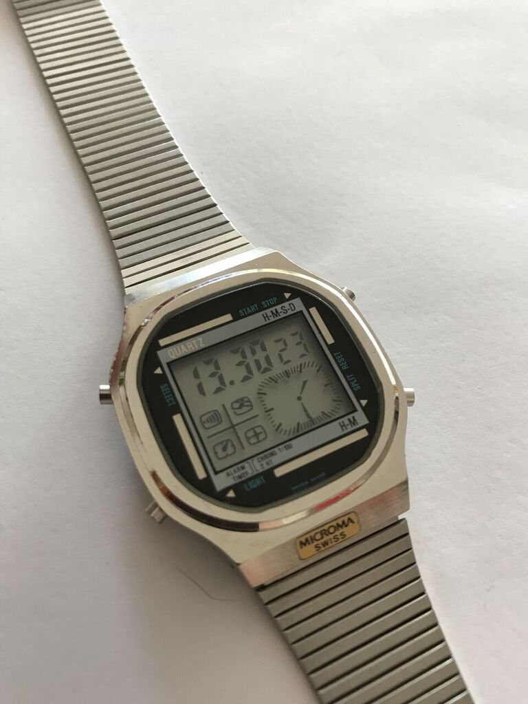 Vorstellung : MICROMA LCD mit ESA Quartz Kaliber