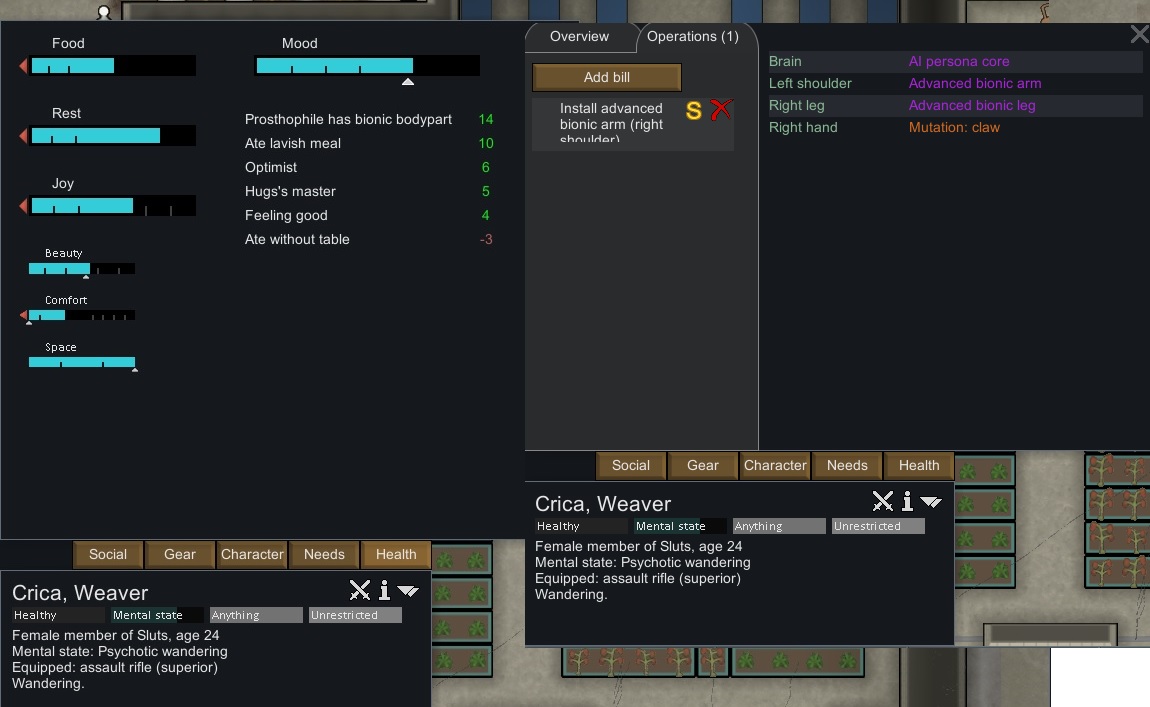 are AI persona cores a bad implant? : r/RimWorld