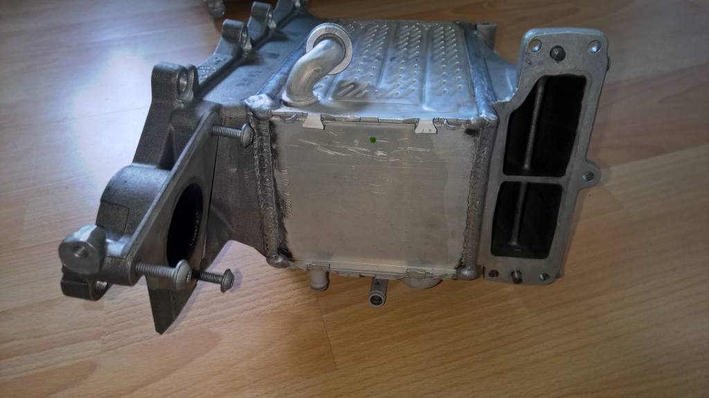 CUA (BiTDI) water to air intercooler meets PD130 | TDIClub Forums