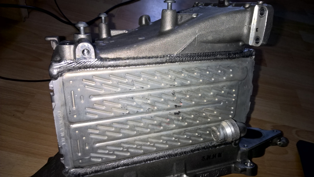 CUA (BiTDI) water to air intercooler meets PD130 | TDIClub Forums