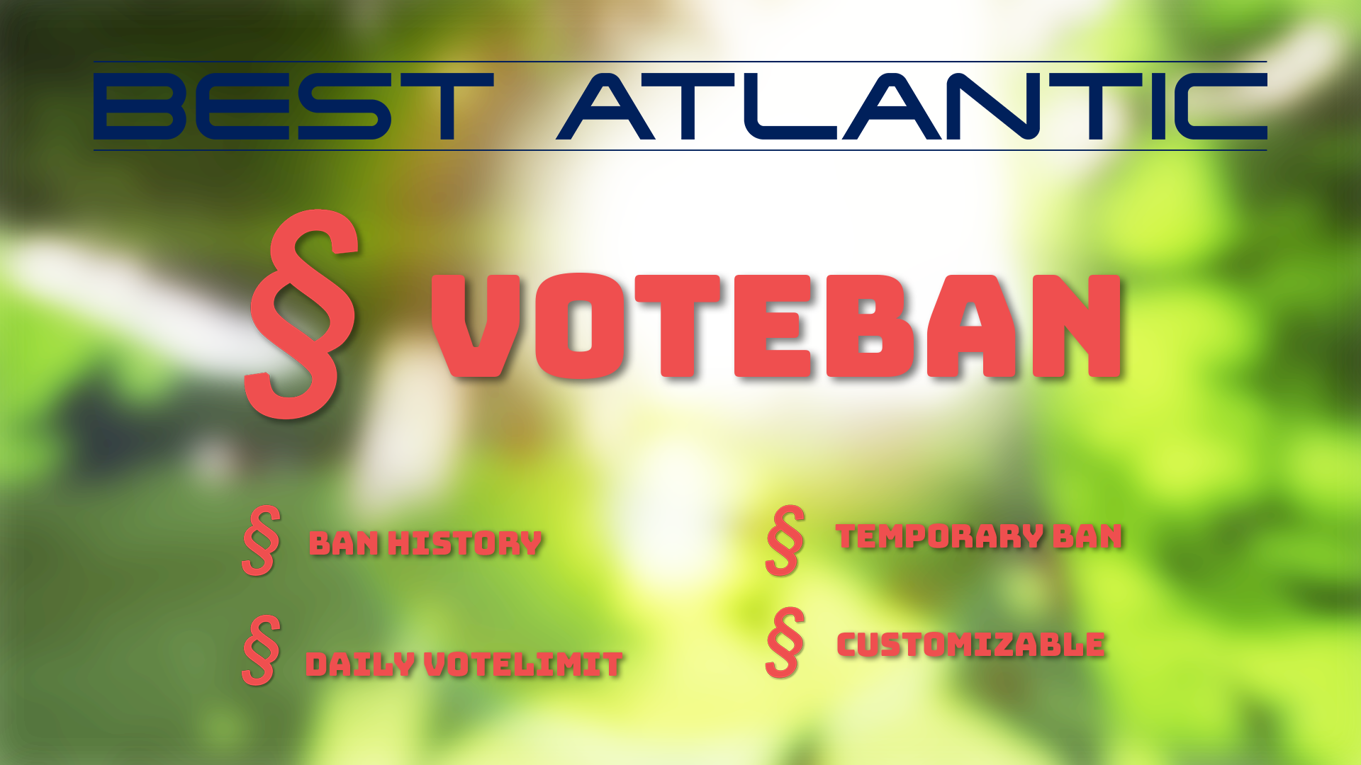 Voteban Customizable Spigotmc High Performance Minecraft Software