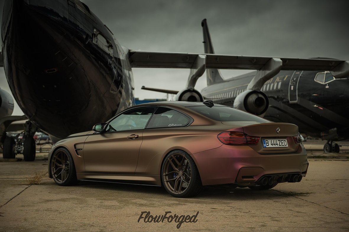 BMW M4 | Frozen Aubergine Bronze | 20" Wheels | M Performance | FI Exhaust