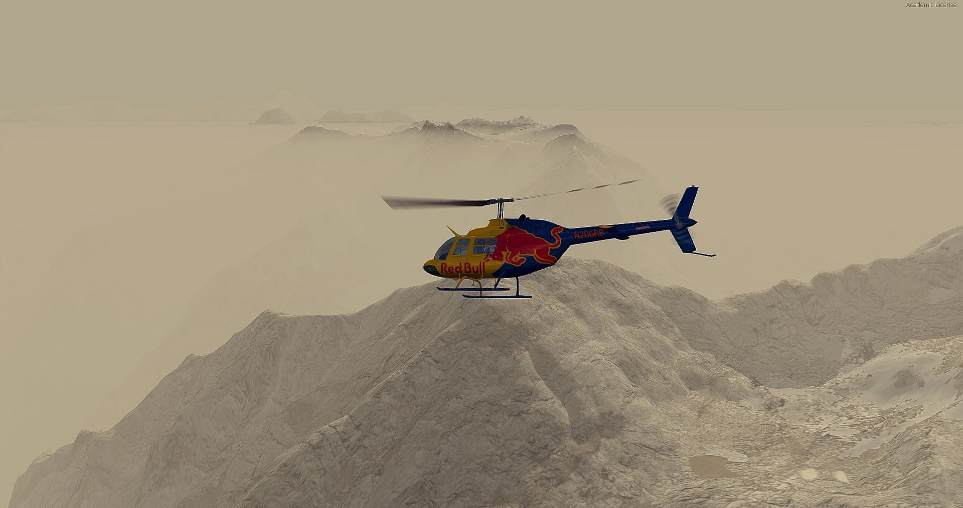 Red Bull chopper - The AVSIM Screen Shots Forum - The AVSIM Community